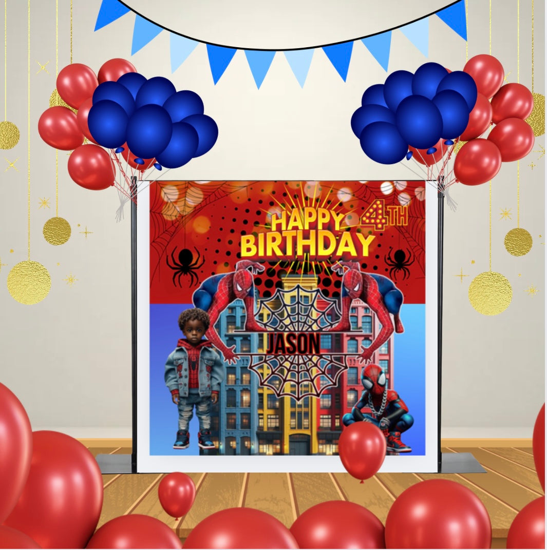 Kids Birthday Backdrops – Hj Digital Creations